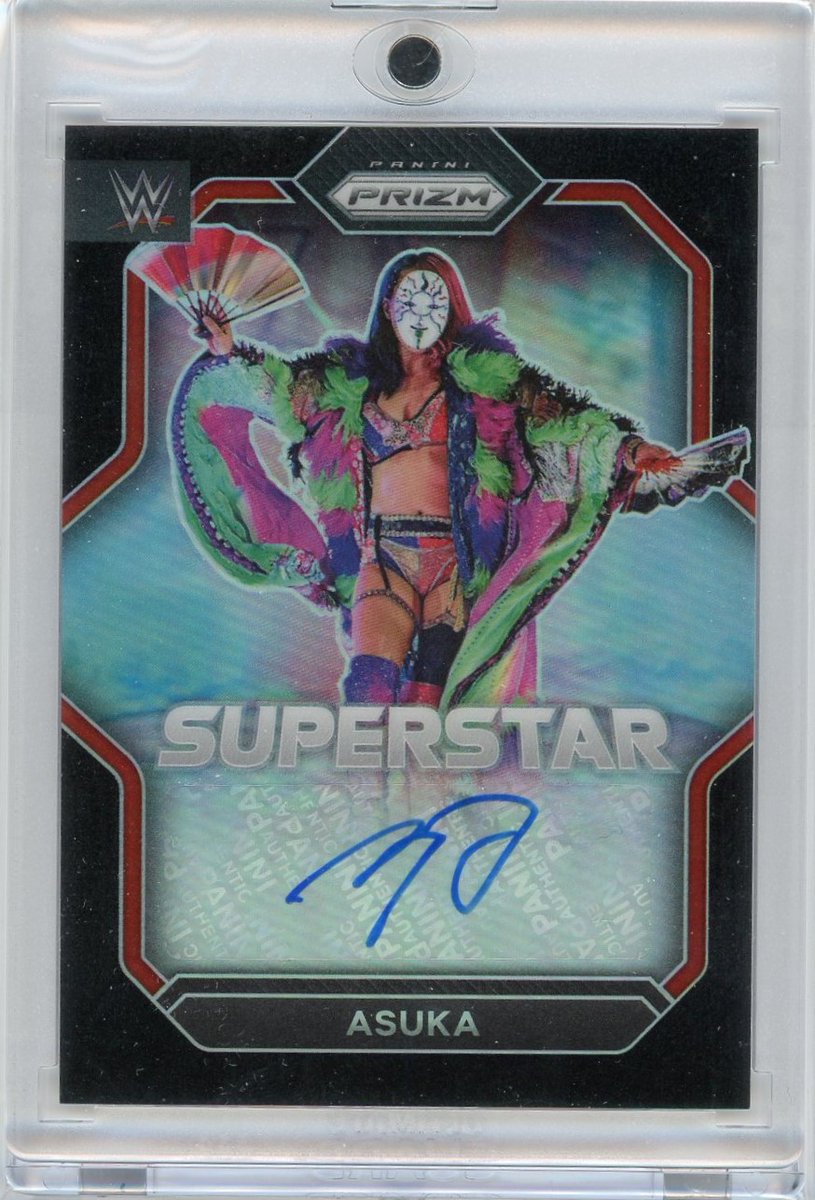 デーヒーa.k.aミントプラチナ会員 on Twitter: "RT @mintshinjuku: 【開封情報】2023 PANINI PRIZM WWE HOBBYより ASUKA選手 1/ ...