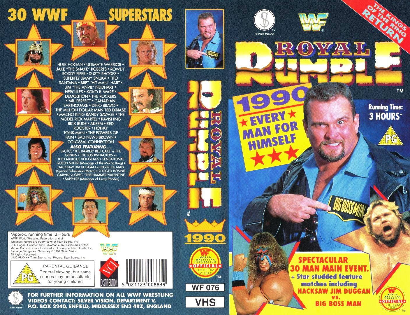 Throwback Thursday: WWF Royal Rumble 1990, As Seen On WWE, 56% OFF