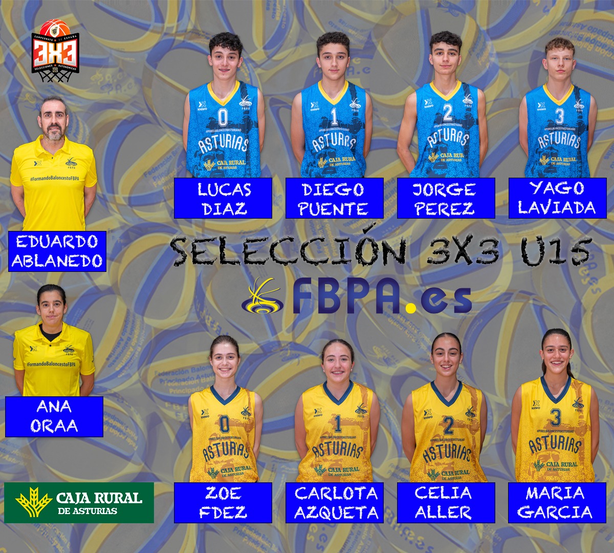 Federación de Baloncesto Pdo. de Asturias on Twitter: "💠 SELECCIONES 3X3 // CAMPEONATO DE ESPAÑA ...