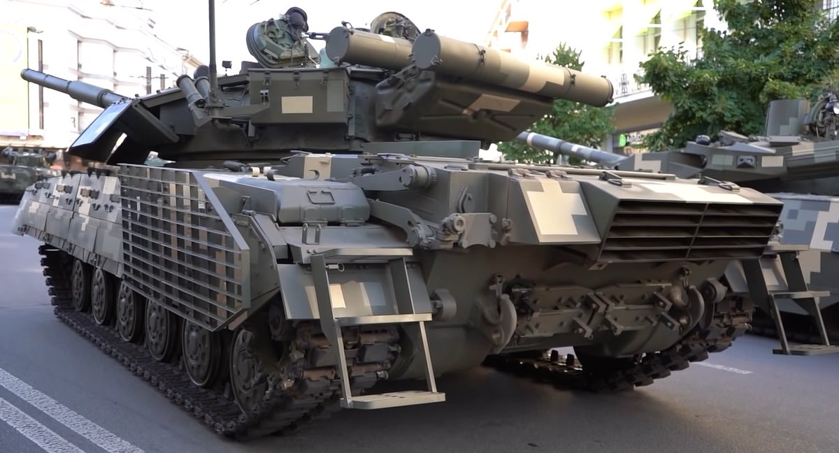 Chung-Tzu on Twitter: "(25/25) In 2021, the T-64BM2 entered service with the 6TD-1 engine ...