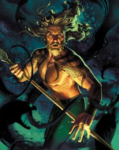 FOWOBI OF LAGOS 𓃵 on Twitter: "Aquaman (with Trident of Atlan) Vs Thor (Stormbreaker) on a beach ...