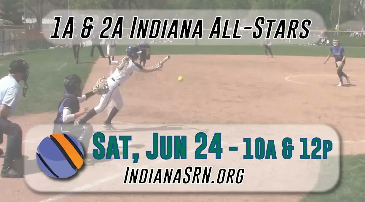 Indiana SRN on Twitter: "It's #GAMEDAY! 🥎 >> 1A & 2A Indiana Softball All-Star Games 🌟 ⌚️>> 10a ...