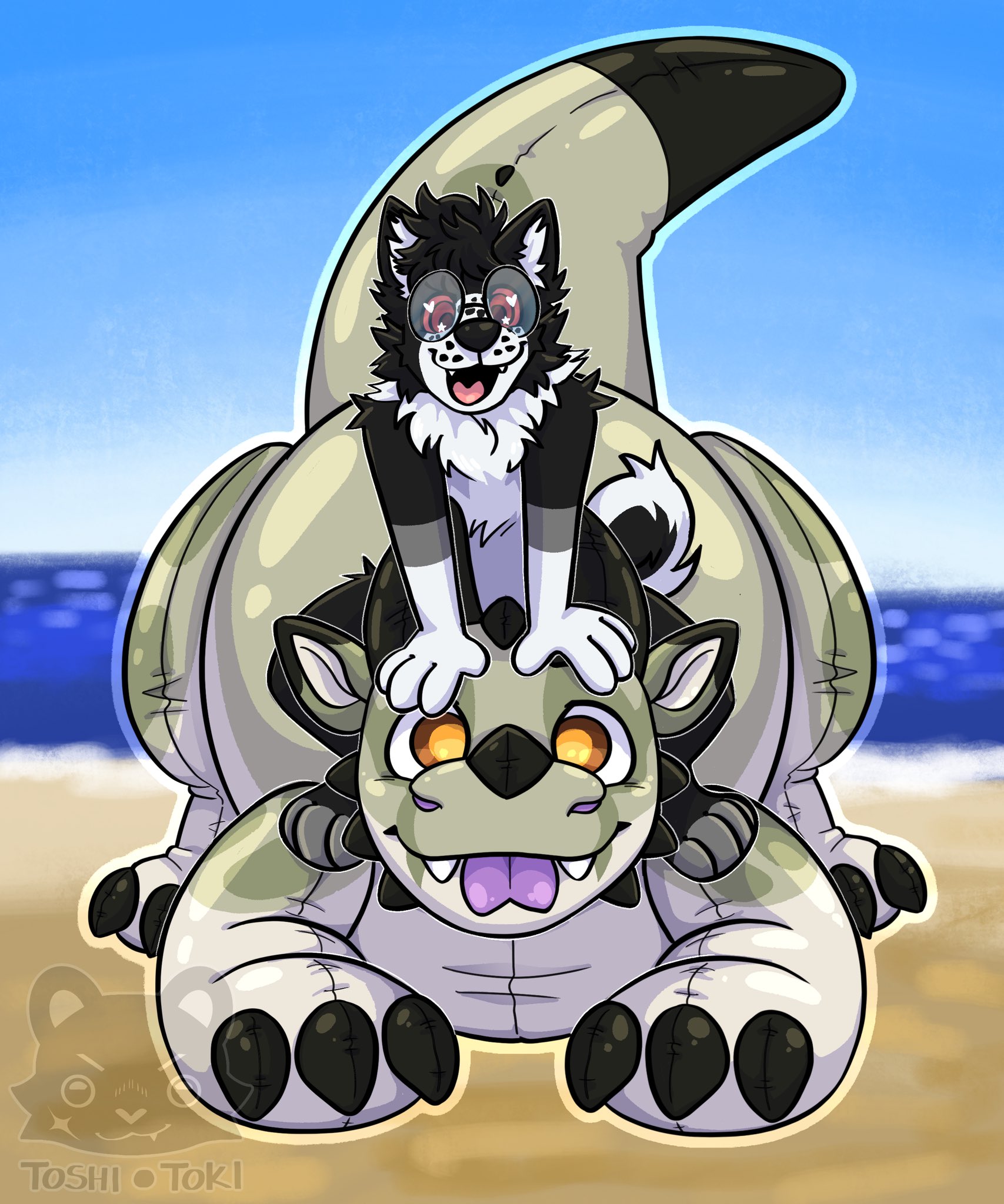 Symrea Skydye on Twitter: "Pepper for scale. O.O #Squeakysaturday https://t.co/7EseZnuBfc" / Twitter