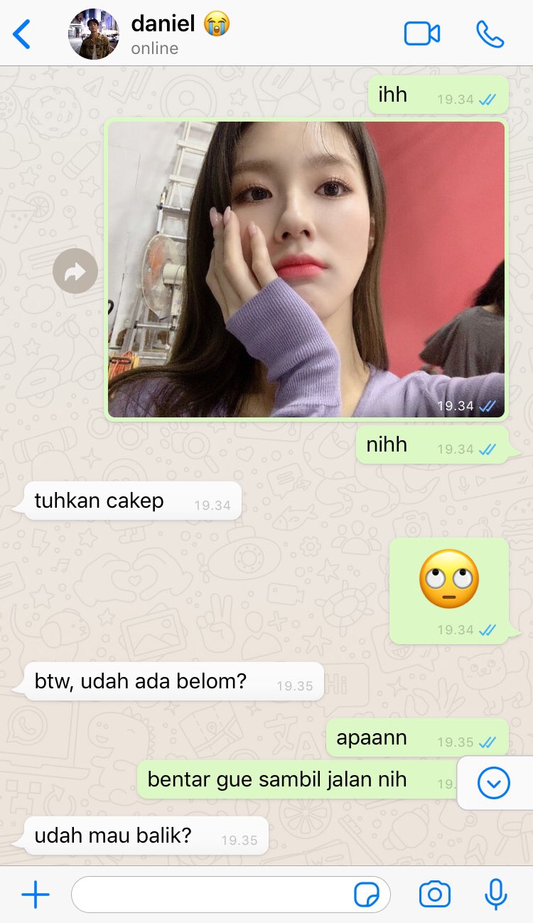 bulan on Twitter: "; niel bosen — caroline & daniel a dokyeom few tweets fic https://t.co ...