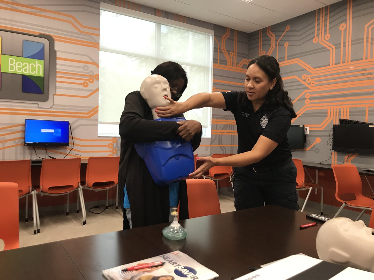 Broward Sheriff on Twitter: "BSO’s Fire Rescue Life Safety Educators held a CPR certification ...