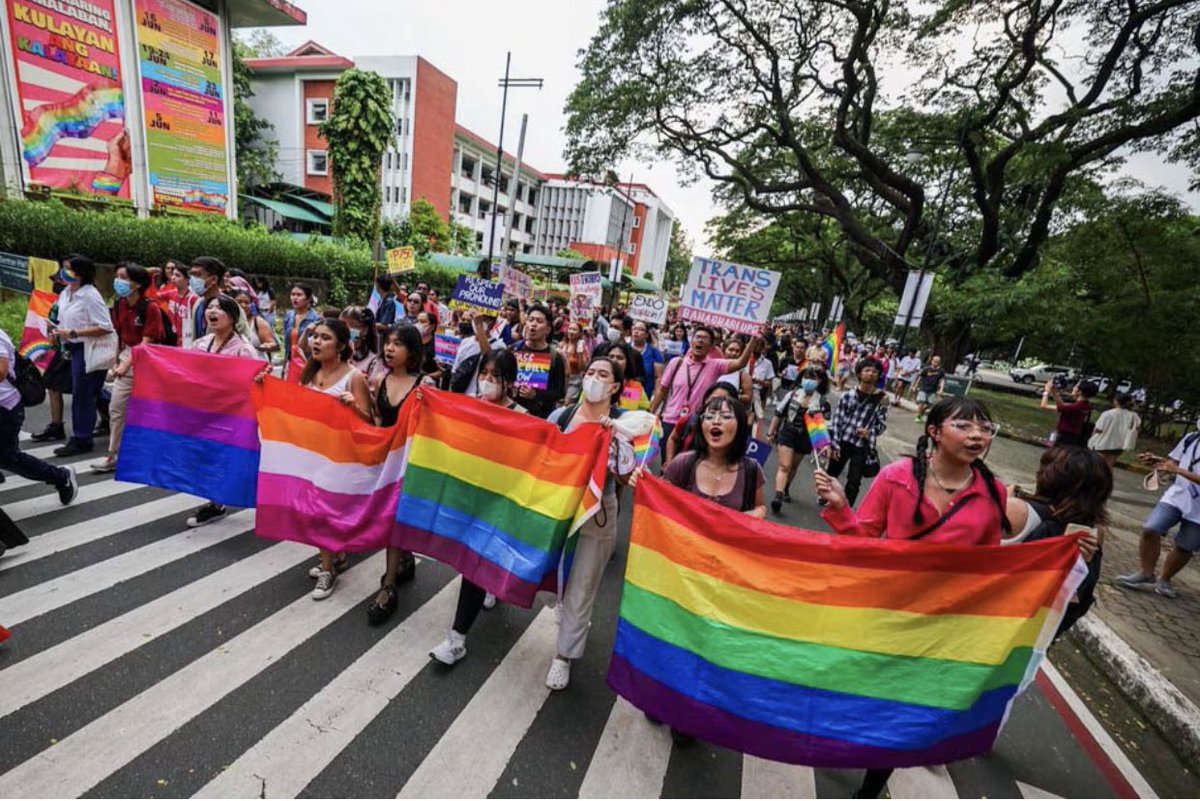 Latrell Felix 🏳️‍⚧️ on Twitter: "Happy Pride 🏳️‍🌈🏳️‍⚧️ Ang lugar ng LGBTQIA+ ay sa pakikibaka ...