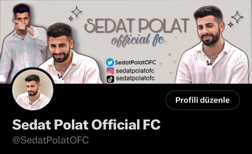 Sedat Polat Official FC on Twitter: "yenilendik 🤍