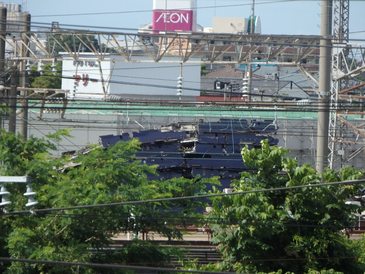 にいてつ on Twitter: "E2系J63編成解体完了 今週残ってた4.5号車も解体が終わり J63編成解体完了 お疲れ様でした。"