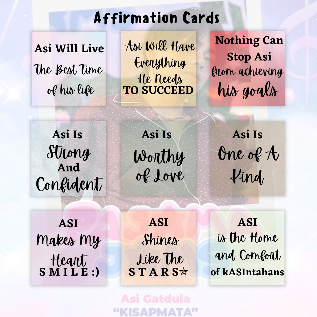 Team ASI PH on Twitter: "RT @Asicmmnty: [PJ JAMS HASHTAG BOOSTER] Leave an affirmation message ...