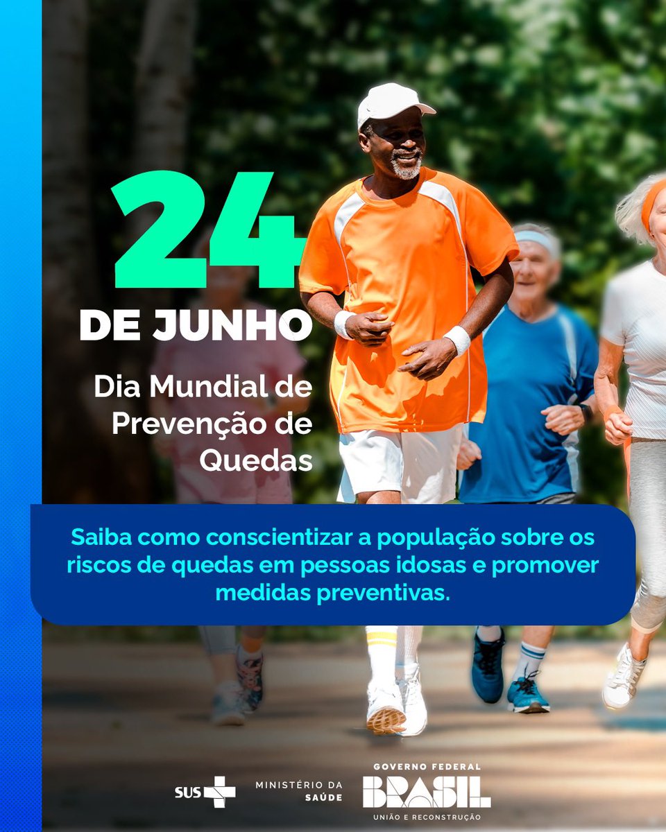 Ministério Da Saúde On Twitter Hoje 24 é O Dia Mundial De Prevenção
