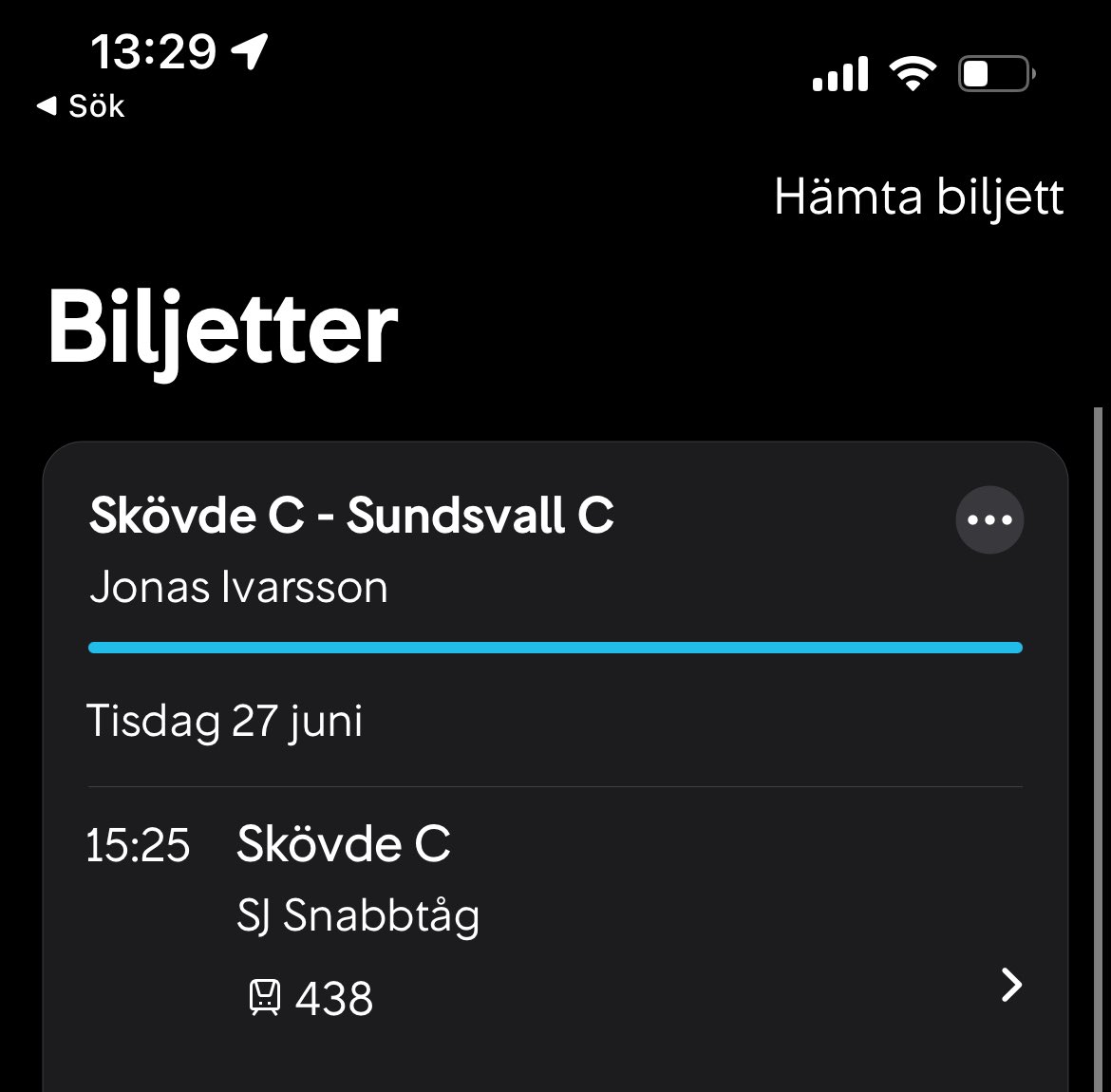 Jonas Ivarsson on Twitter: "Hej @SJ_AB är detta ett nytt X2000?"