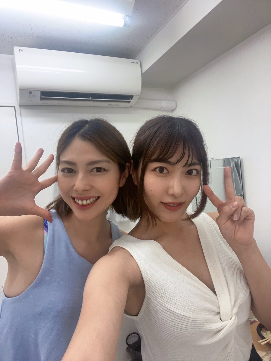 水川潤(みずかわじゅん) on Twitter: "撮影会無事終了いたしました ☺️ ファンの方と楽しい時間が過ごせて凄く幸せでした！🥺🙌 @usui_saryu さりゅうさんにやっとお会い ...