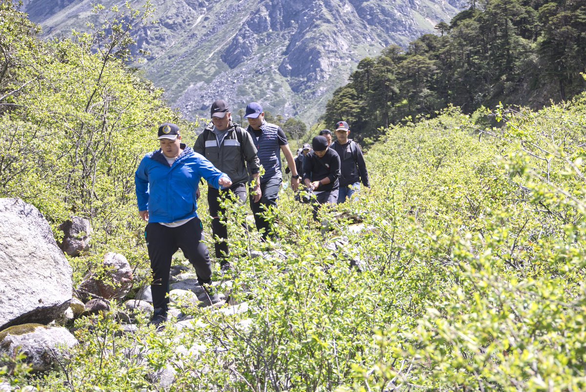 Pema Khandu པདྨ་མཁའ་འགྲོ་། On Twitter Trekking From Mago To Jethang