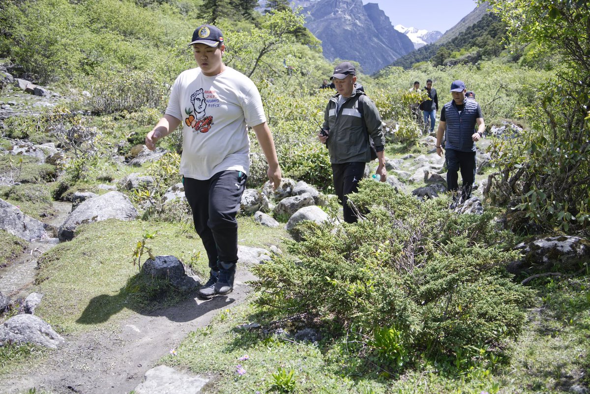 Pema Khandu པདྨ་མཁའ་འགྲོ་། On Twitter Trekking From Mago To Jethang