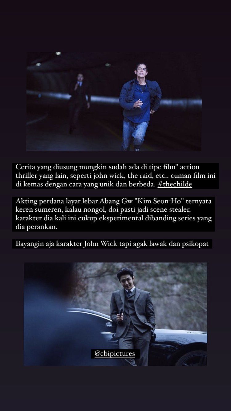 Ken Teranova on Twitter: "@CBIpictures Plot style & Protagonis #thechilde #KimSeonHo ...