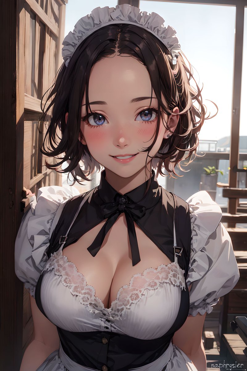 ナフリジェ@AI on Twitter: "メイド +11枚↓↓↓ https://pixiv.net/artworks/109310586… #pixiv #AIillust #AIart ...