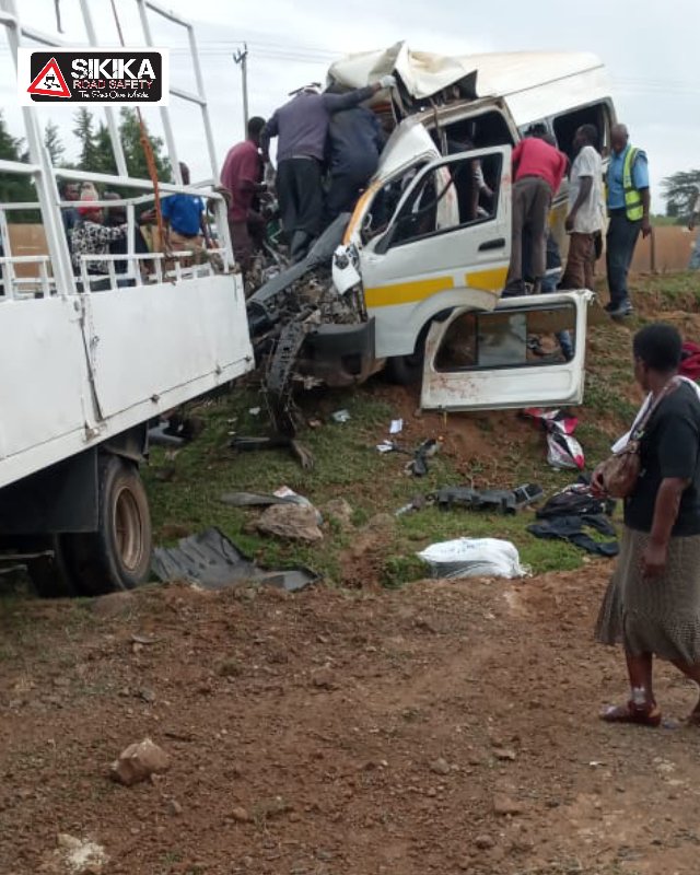 Sikika Road Safety On Twitter Fatal Accident Near Salgaa Ndege Ya