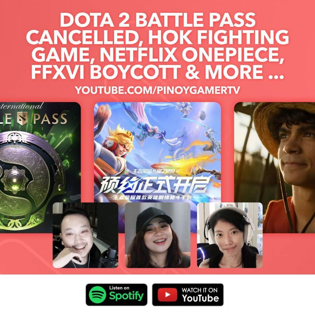 PinoyGamer 🇵🇭 on Twitter: "Honor of Kings Fighting Game, Netflix One Piece Teaser, Dota 2 ...