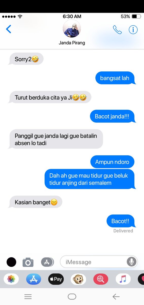 Dom on Twitter: "06. Chat dengan janda pirang aka Janghyun 🔞"