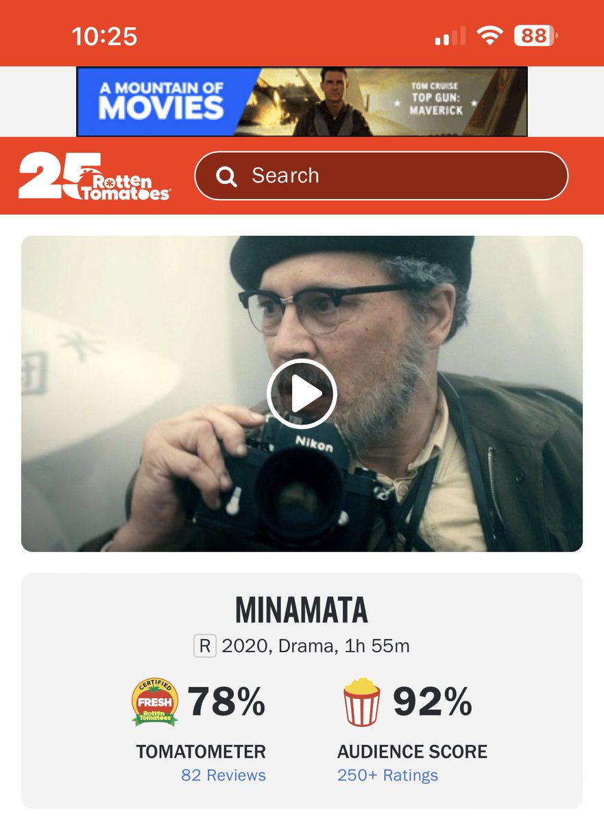HomewithOtis on Twitter: "#Minamata #RottenTomatoes #JohnnyDepp"