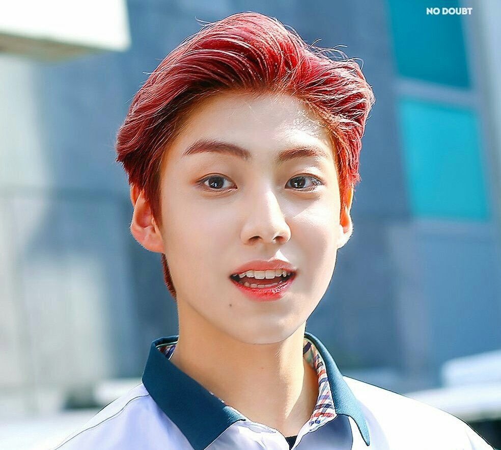 Aree 🐰 | 🌸 | YOUNITE 🪐 | X1 🦋 on Twitter: "eunsang wanting to dye his hair red again, his goal ...