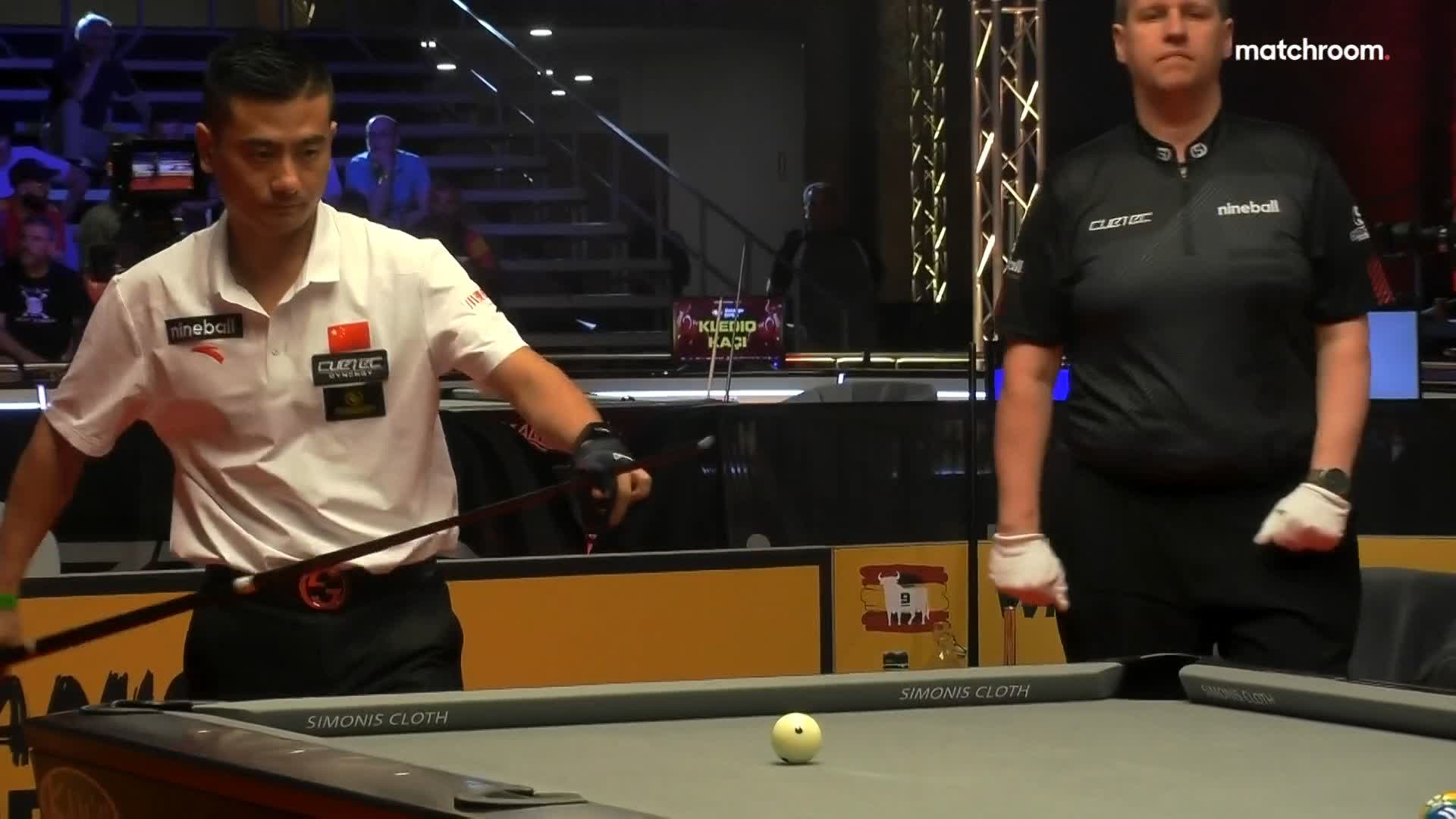 Matchroom Pool on Twitter: "Dang Jin Hu is turning the screw 🔩 He leads Emil Andre Gangflot 8-5 ...