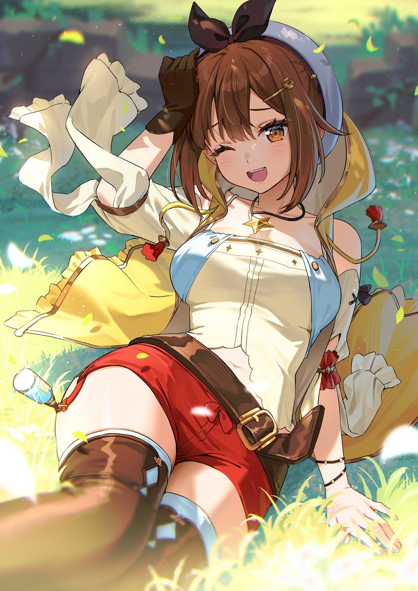 Noisy Pixel On Twitter Atelier Ryza Anime Shares Illustrations Celebrating Upcoming Premiere
