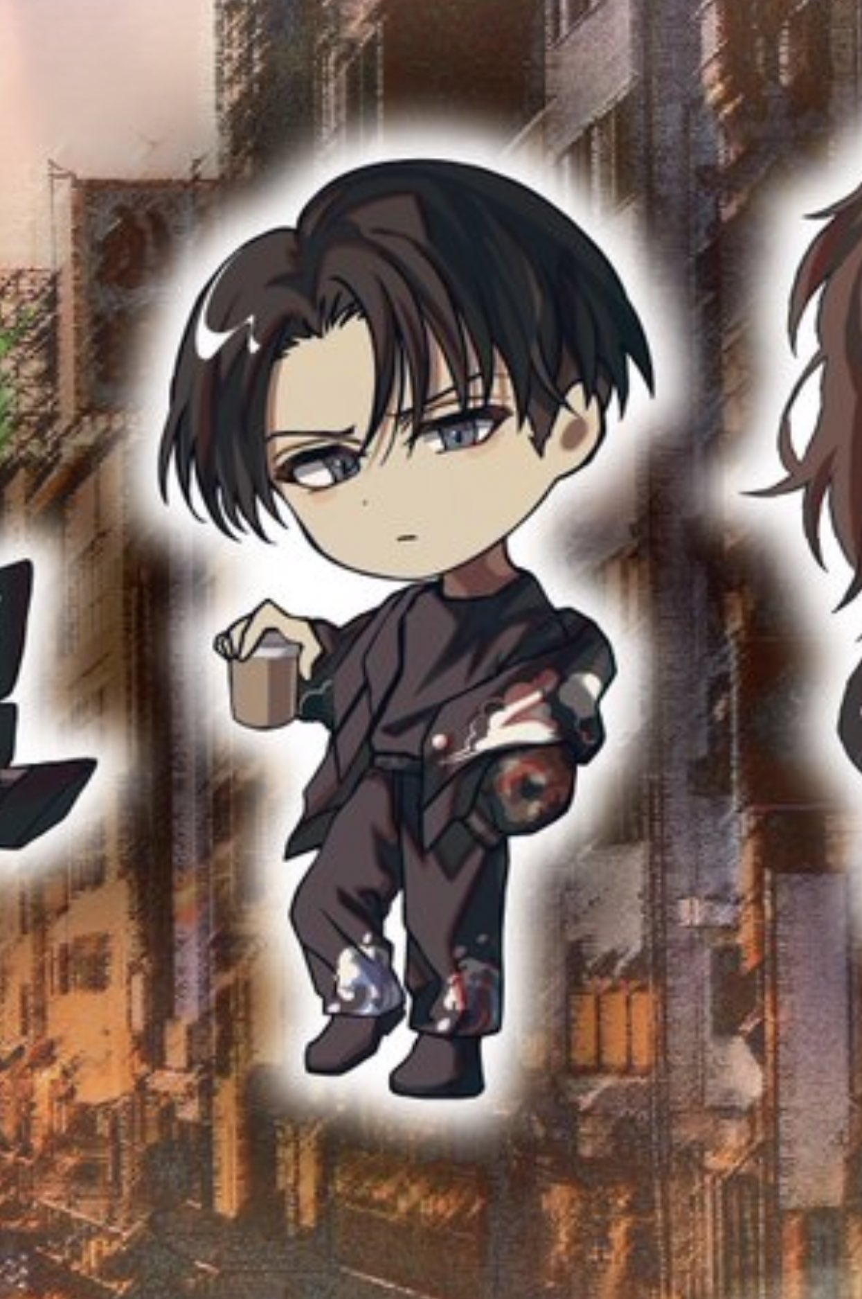 Levy Chibi Levi Ackerman Moghi Illustrations ART Street