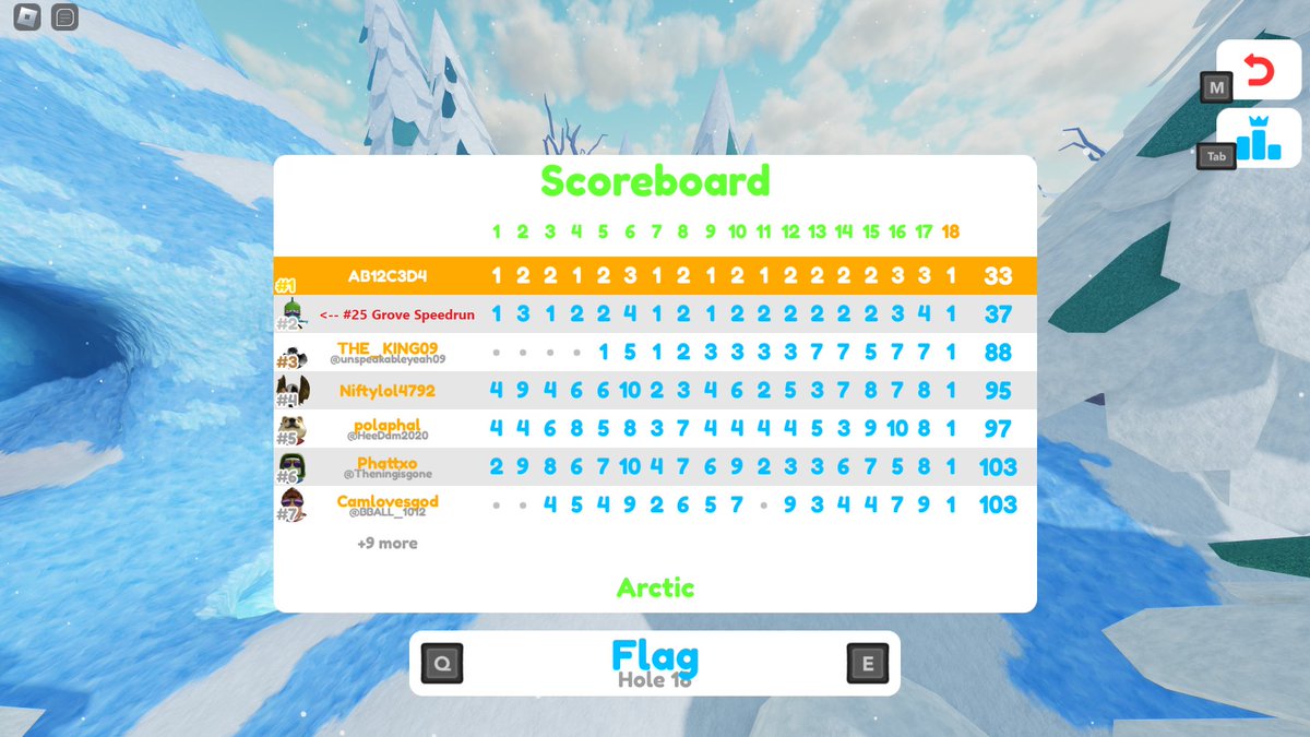 🆎️🐸🔥 on Twitter: "settling this tite battle vs another lb god w/ TOP lvl perf ⛳️🔥 @NosniyRBLX"