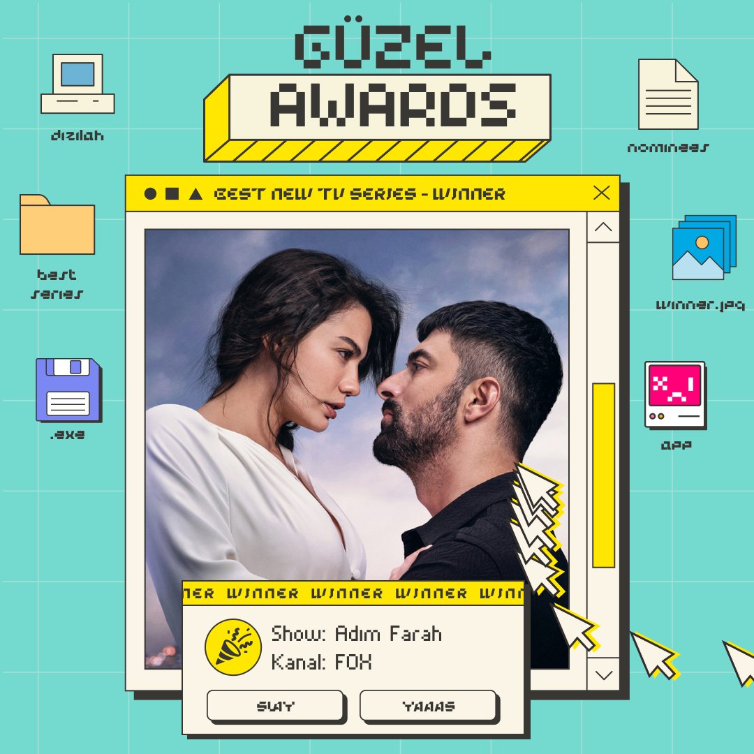 Dizilah on Twitter: "The 'Best New TV Series' award acknowledges a series that debuted in the ...
