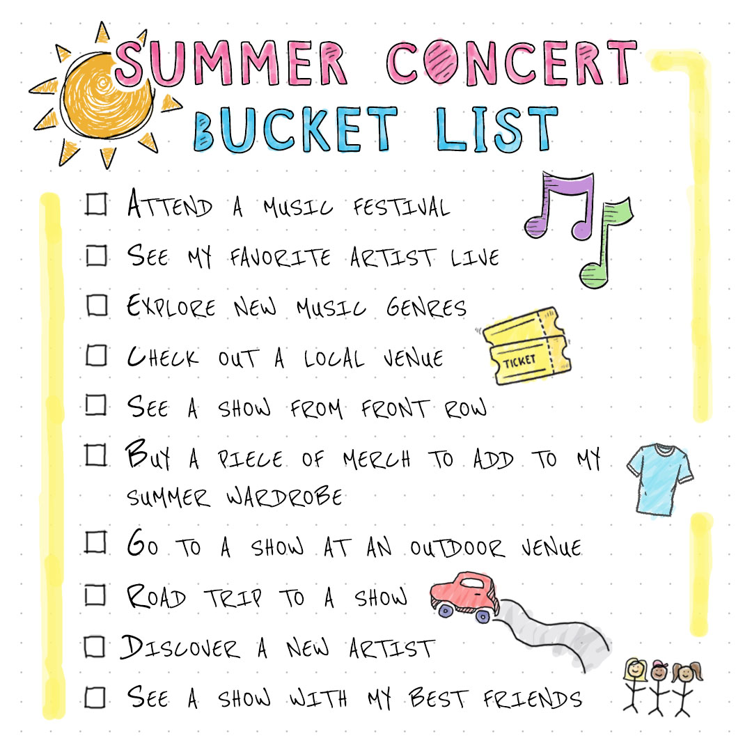 Summer Bucket List For Best Friends