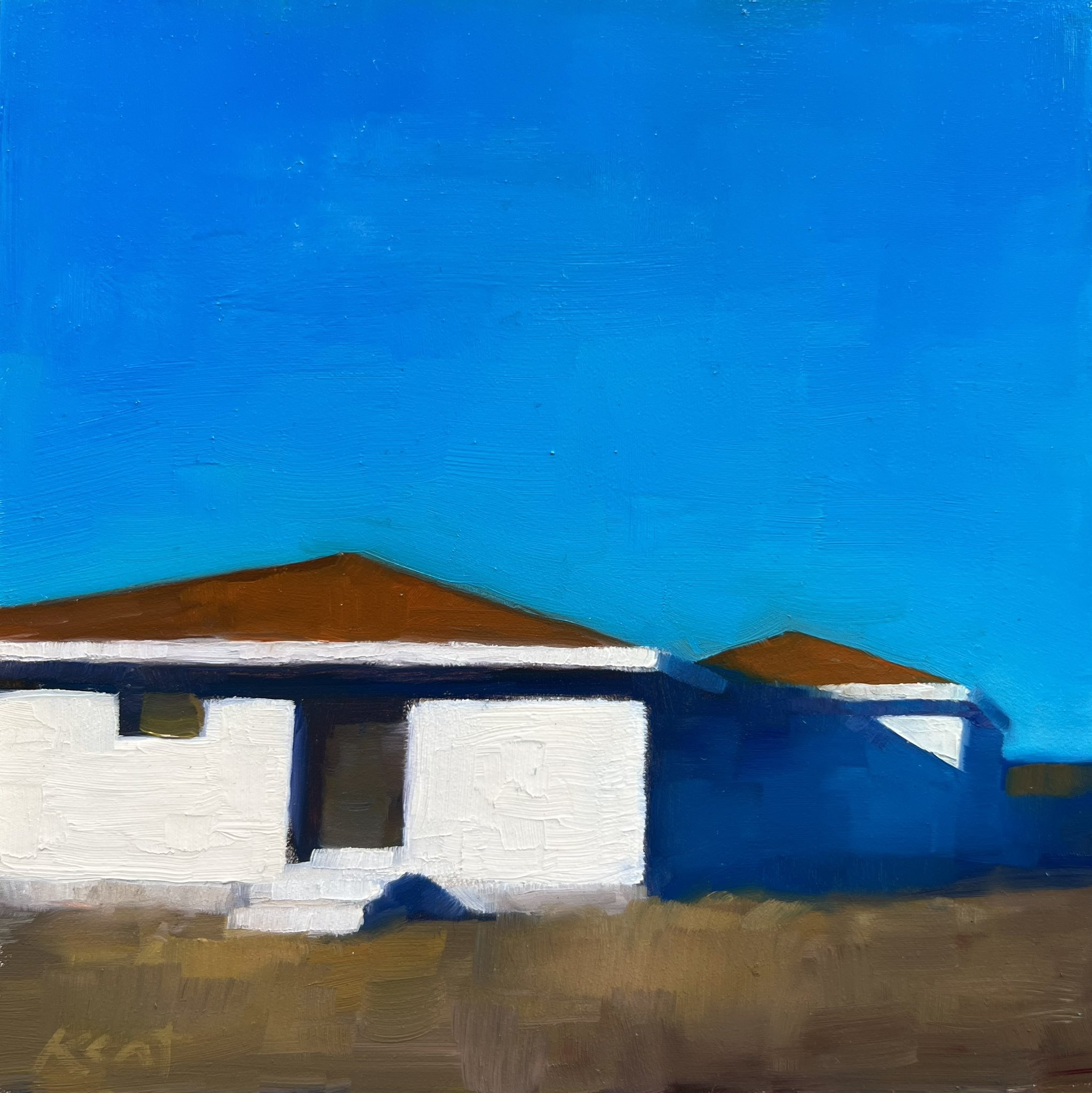 Simple House Paintings Simple Life Aniko Hencz Art Paintings