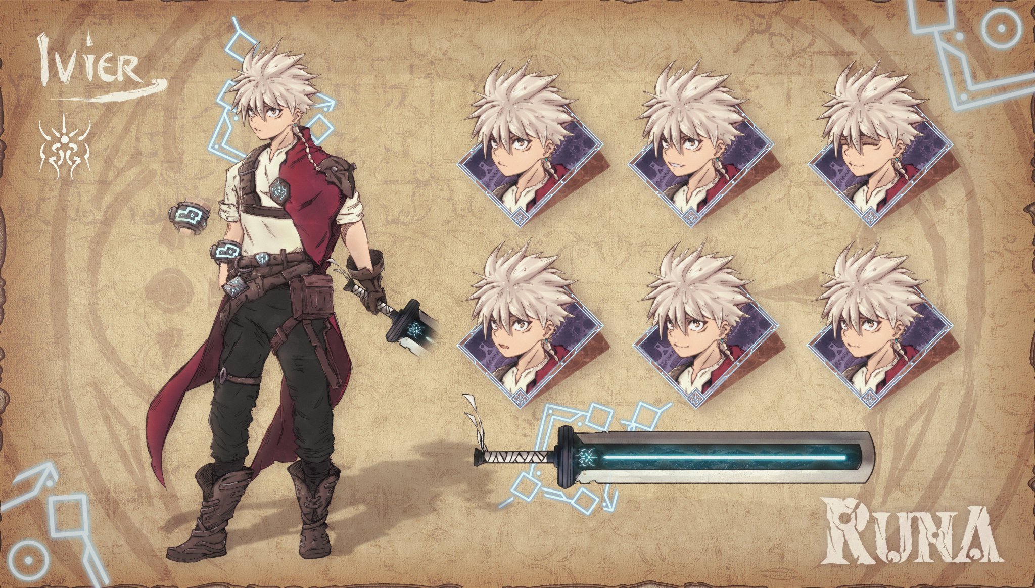 Runa KICKSTARTER pre-launch available on Twitter: "Concept art for Ivier, the main character. # ...