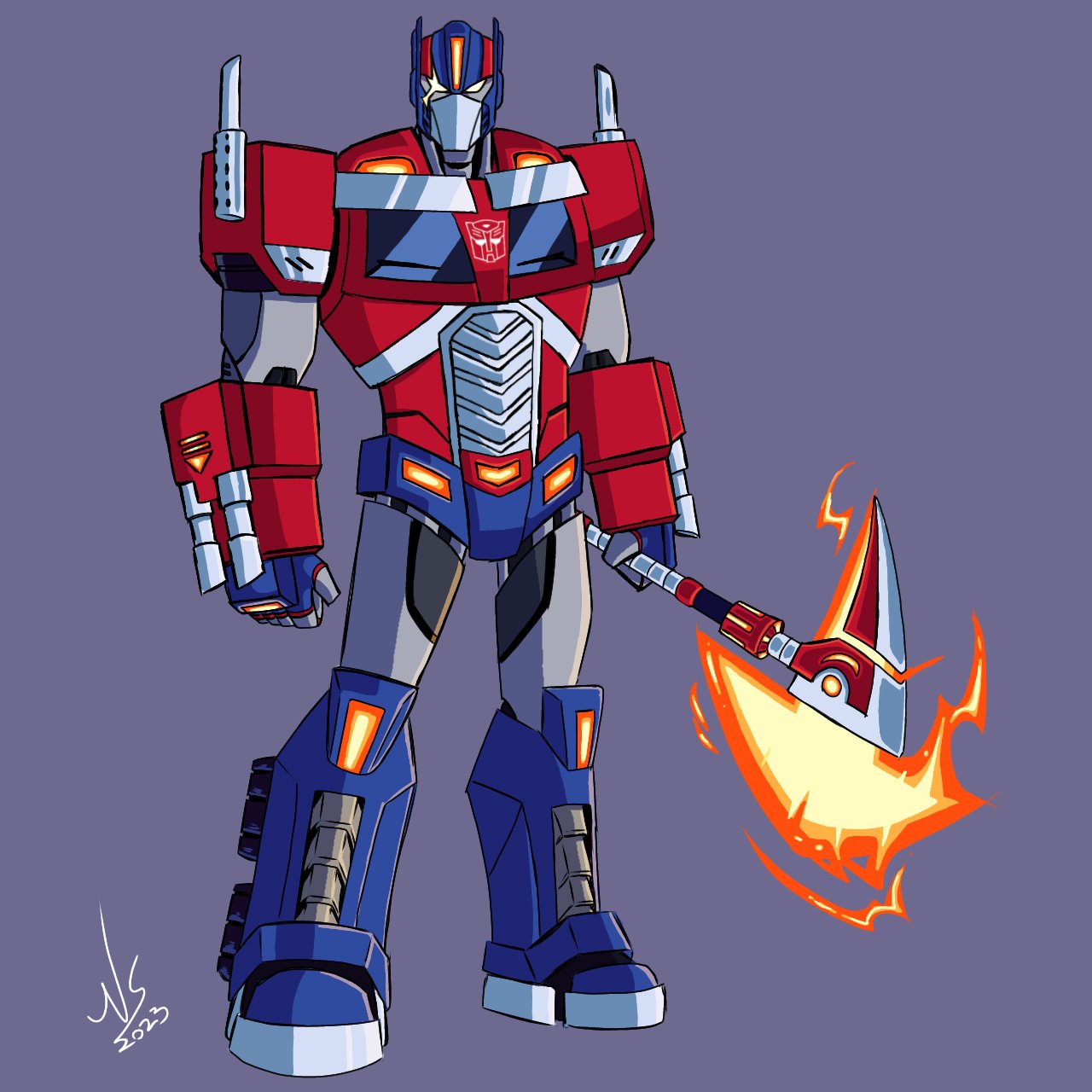 Transformers Animated Optimus Prime
