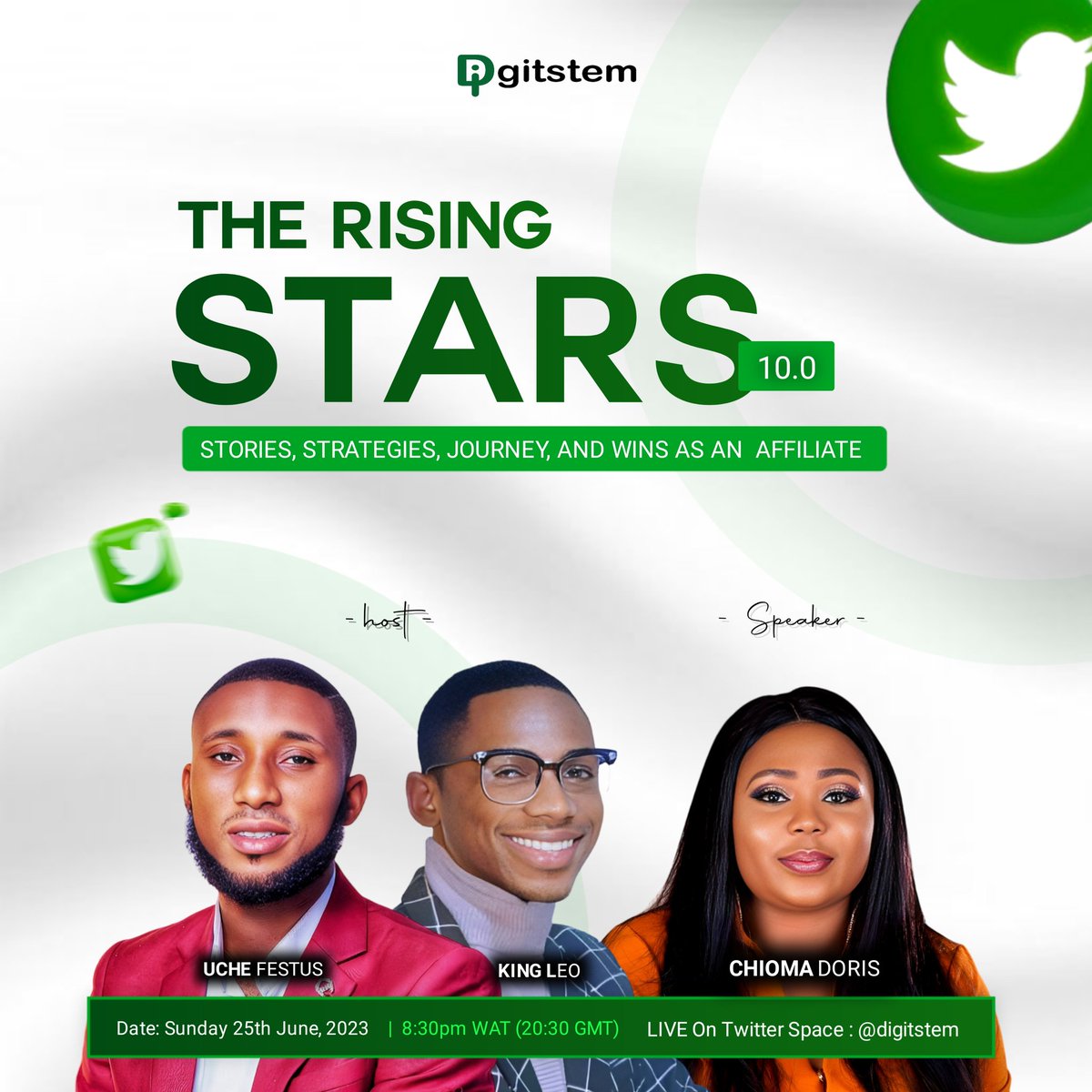 Digitstem on Twitter: "Tomorrow we feast on value again on the rising star Series. Chioma Doris ...