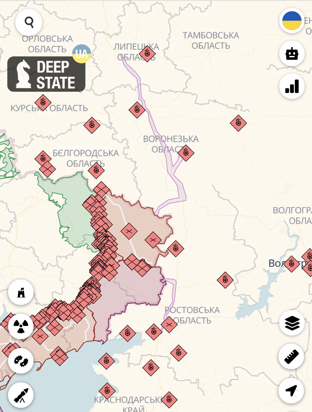 Deep maps карта