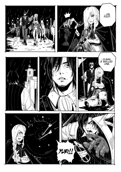 did a correction on 5th panel, now i.. | ハリスヒロ🔞 さんのマンガ | ツイコミ(仮)