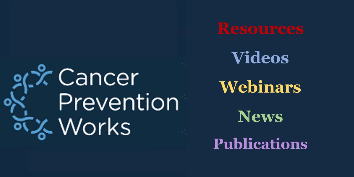 CDC Cancer on Twitter: "Current #cancer news and resources. Subscribe to Cancer Prevention Works ...