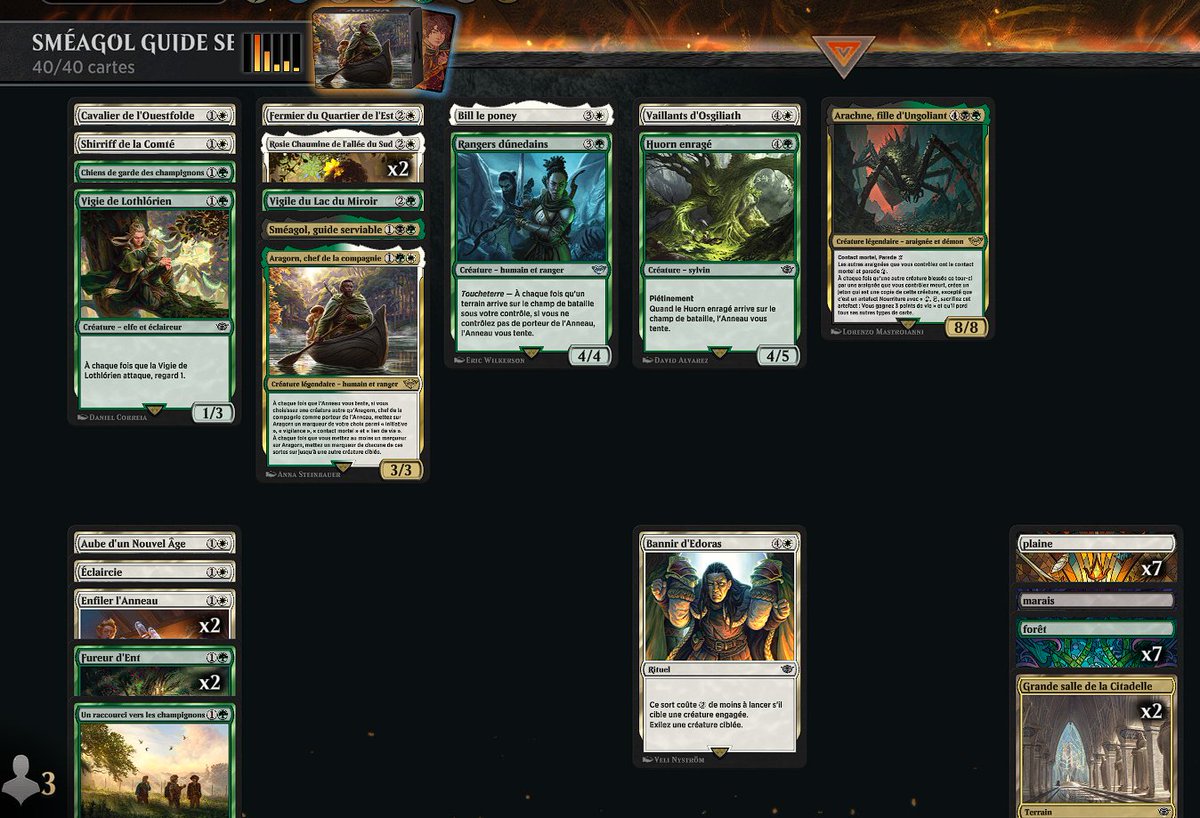 eliott_dragon 🐲 on Twitter: "7-2 with GWB SMÉAGOL ! Big Bodies https://mtga.untapped.gg/profile ...