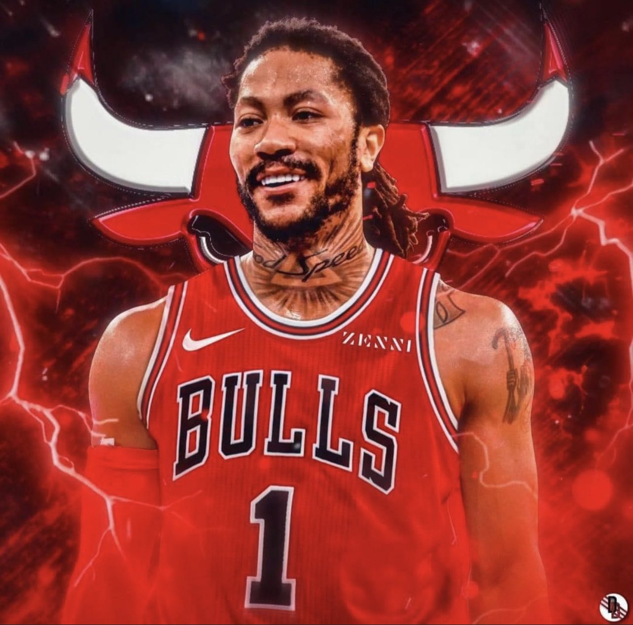 Chicago Bulls Wallpaper Rose