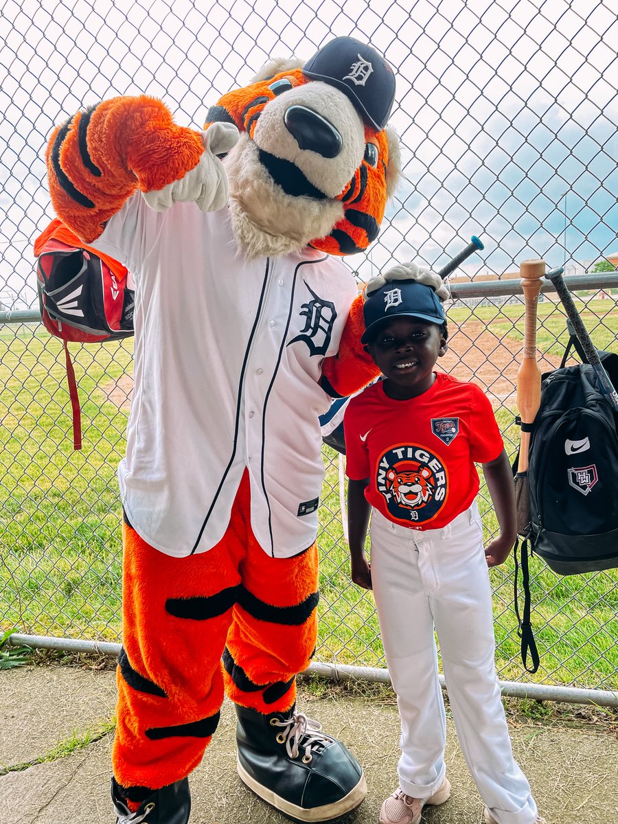 Detroit Tigers Community Impact on Twitter: "It's Tiny Tigers Opening Day for the Detroit ...