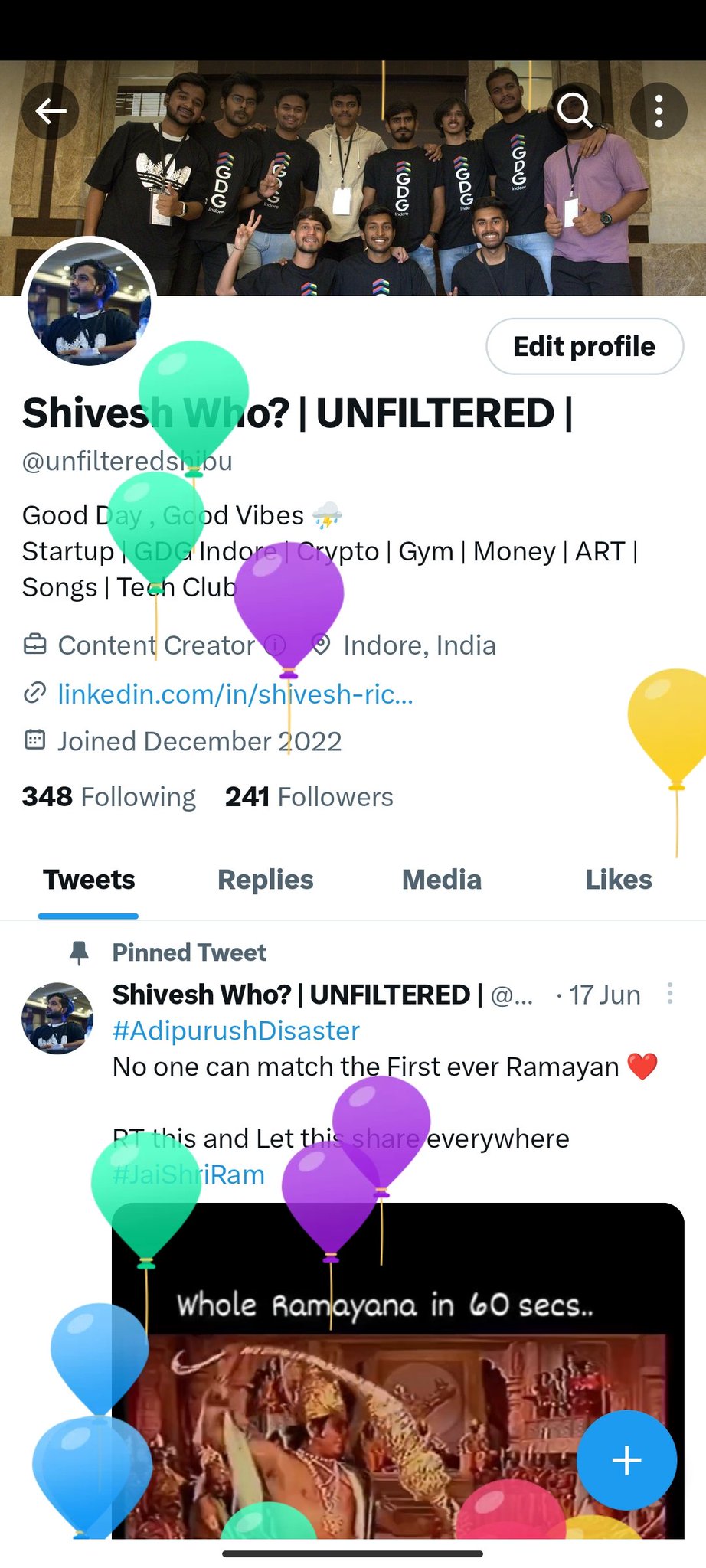 Shivesh Who? | UNFILTERED | on Twitter: "Literally I waited for this moment a whole year ...