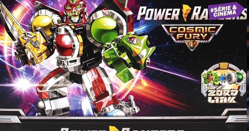 Power⚡Mike on Twitter: "The packaging for the cosmic fury red🔴🔵🟢⚫🟡 megazord just look at this ...