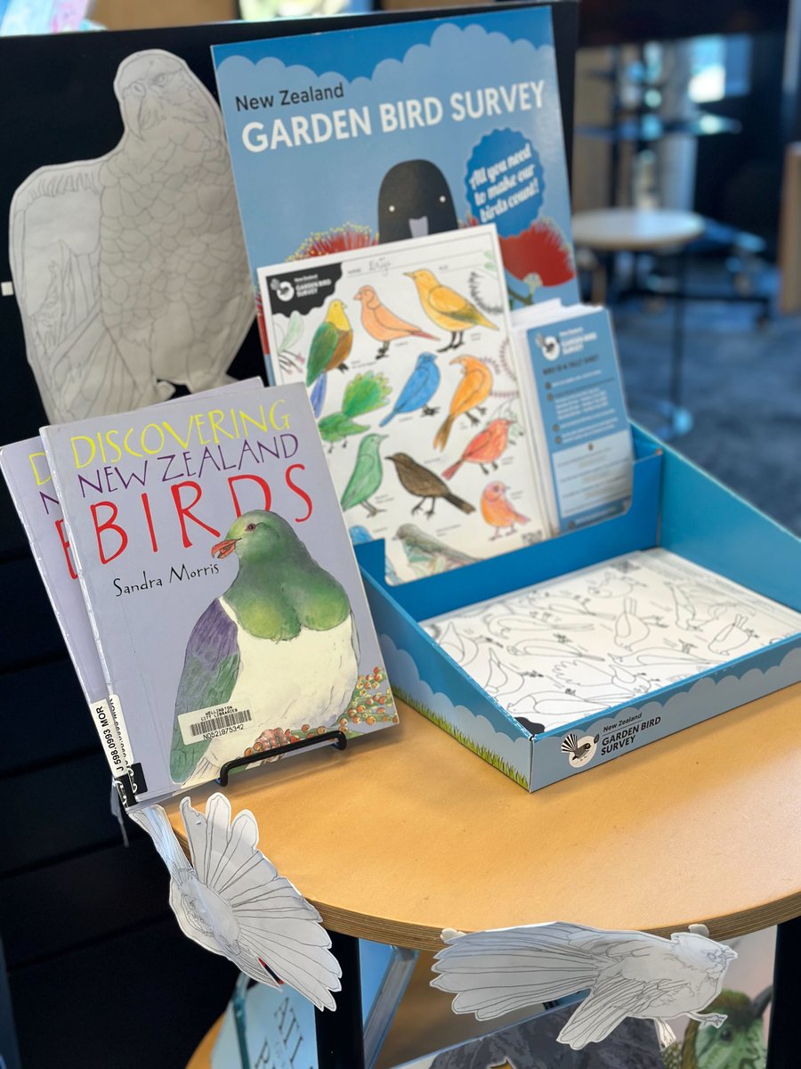 Wellington City Libraries on Twitter: "The NZ Garden Bird Survey has officially begun! You can ...