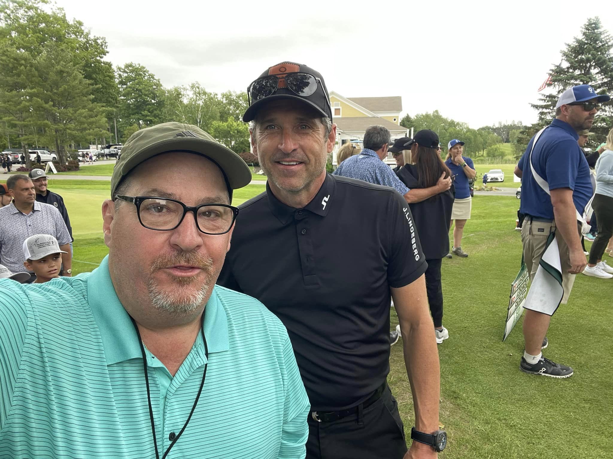 The Dempsey Hub on Twitter: "📸 Another photo of Patrick Dempsey today at Falmouth Country Club ...
