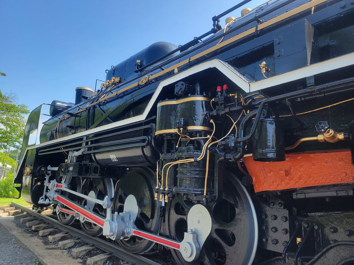 箱根鉄道 on Twitter: "千波湖に来たので展示してる 蒸気機関車D51 515を見てきました"