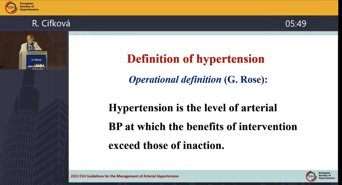 New ESH Guidelines: For these new recommendations, the evidence was ...