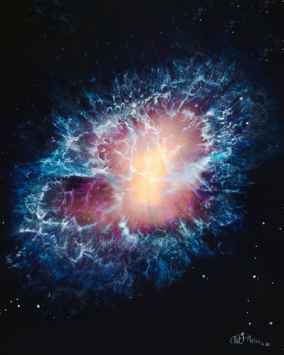 Crab Nebula Explosion
