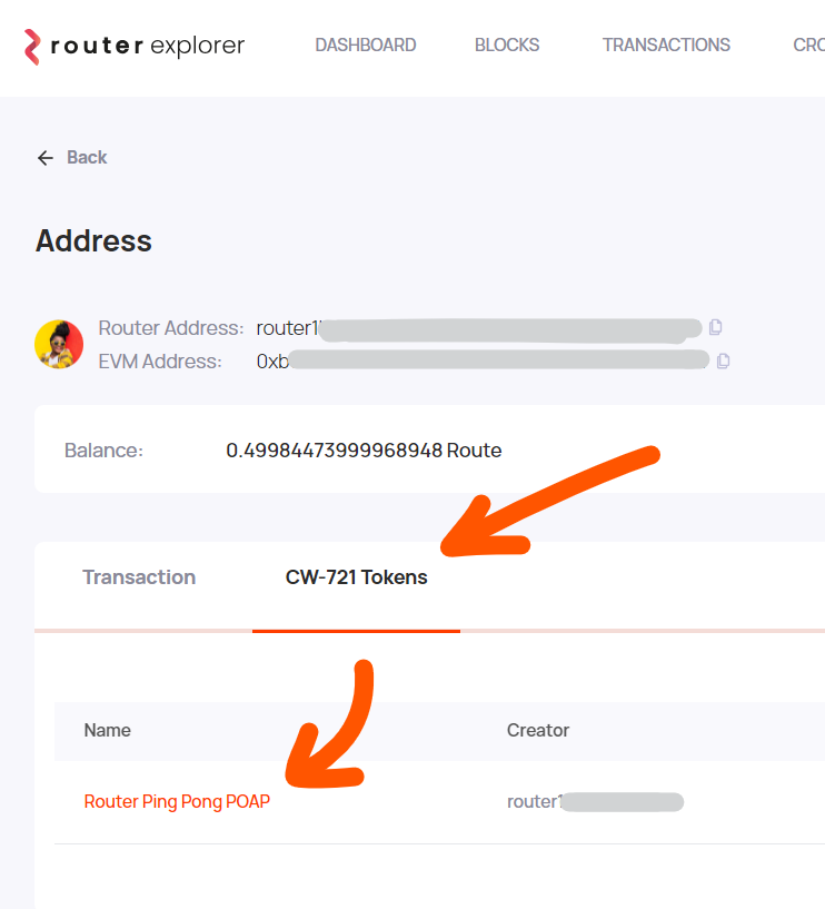 CryptoDuck 🔴 on Twitter: "วิธีดูว่าได้รับ NFT มั้ย ตามภาพ . จากการทดสอบ ได้ NFT แค่จากแอพส่ง ...