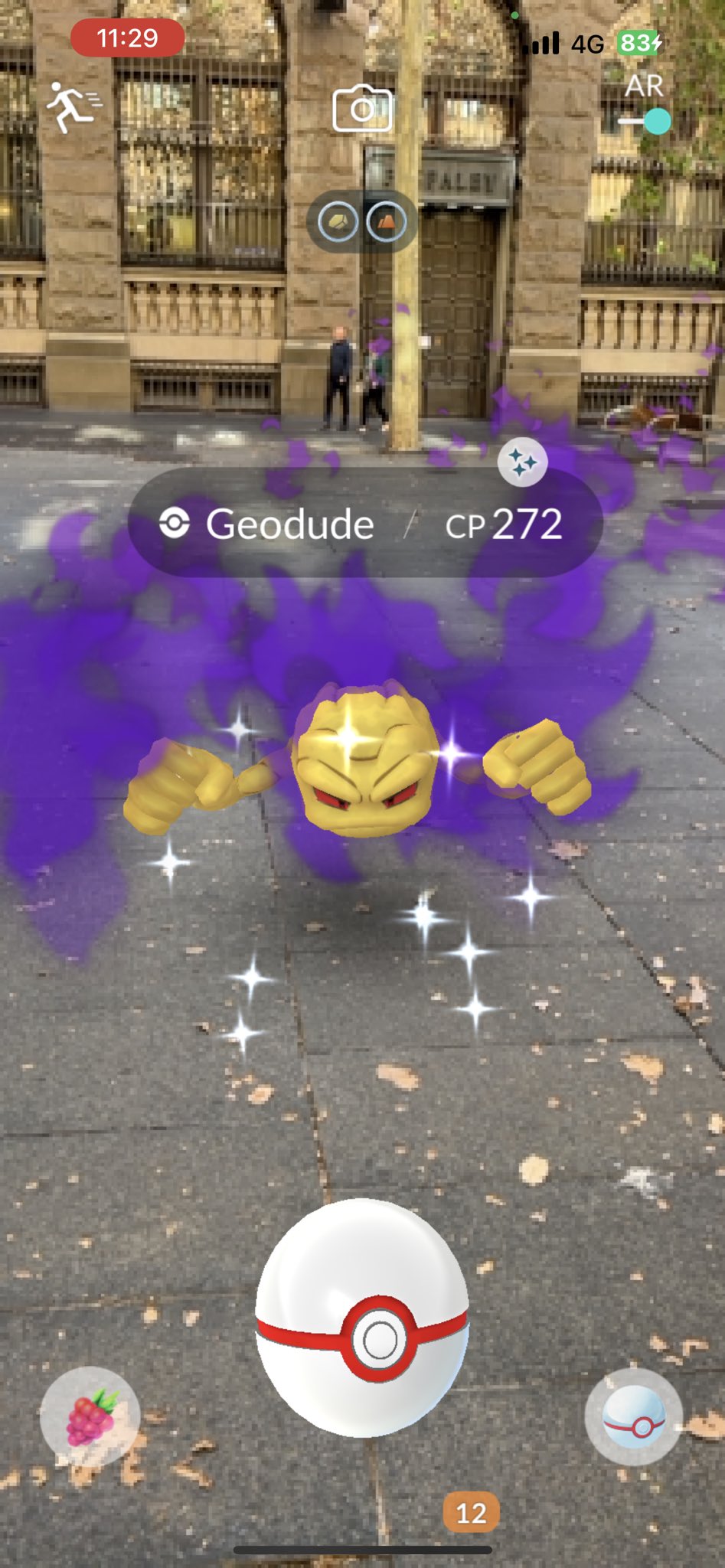 Shiny Geodude Pokemon X